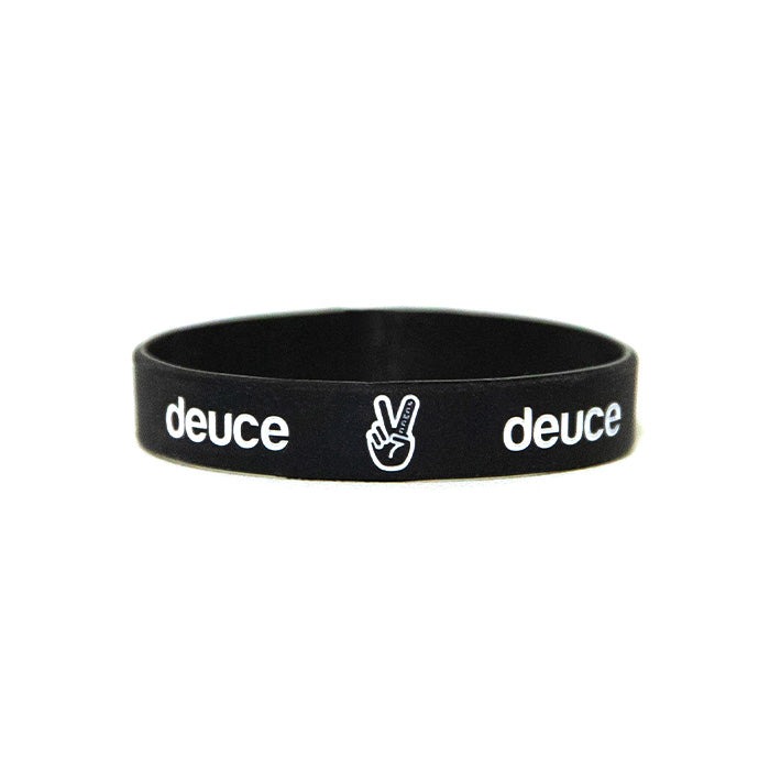 deuce リストバンド【Baller Band】1個入 ブラック│バスケ用品専門店 BB KONG オンラインストア